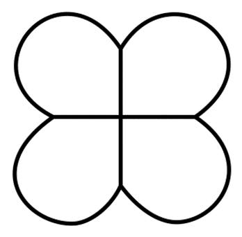 Try to find the line of symmetry in the capital letters of English alphabet