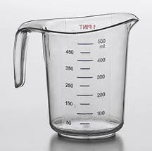 How to measure the volume of liquids