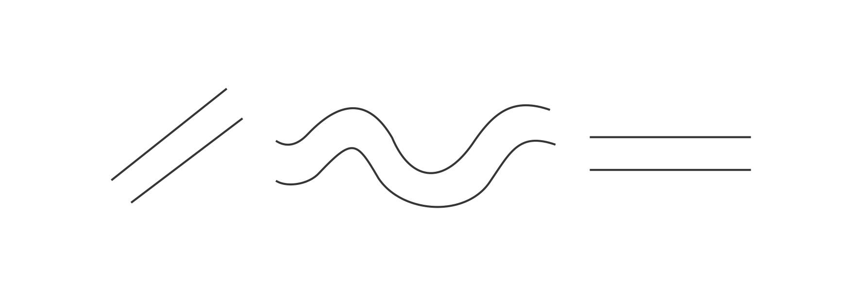 Look at all the given patterns made from lines Pick the pattern which ...