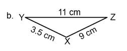Given thatCADPET Write the corresponding equal parts of the two triangles