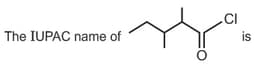 The IUPAC name of tertiary butyl chloride is