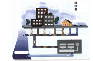 How does a septic tank function