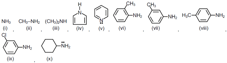 Basic Character of Amines Contains Questions With Solutions & Points To ...