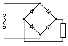 In which of these circuits can fullwave rectification take place