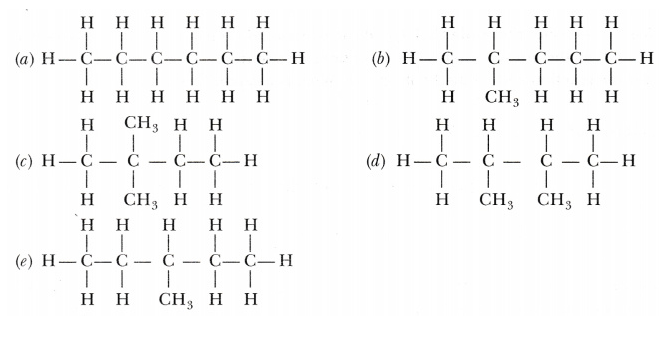 C7h16 Isomers Structural Formula